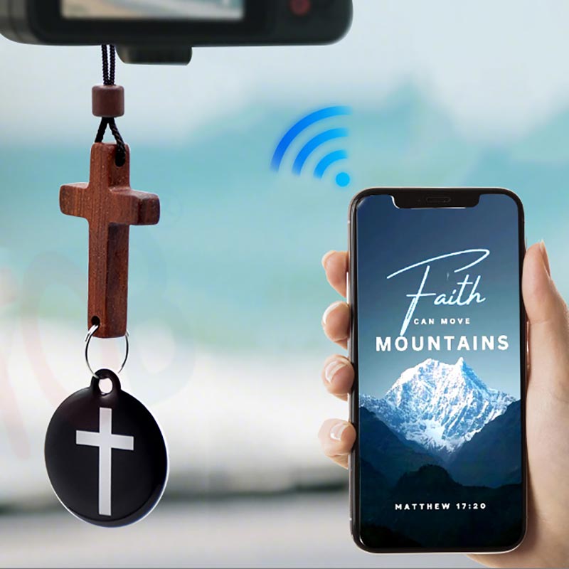 NFC Bible Car Pendant - The Newest Unique NFC Bible Gift
