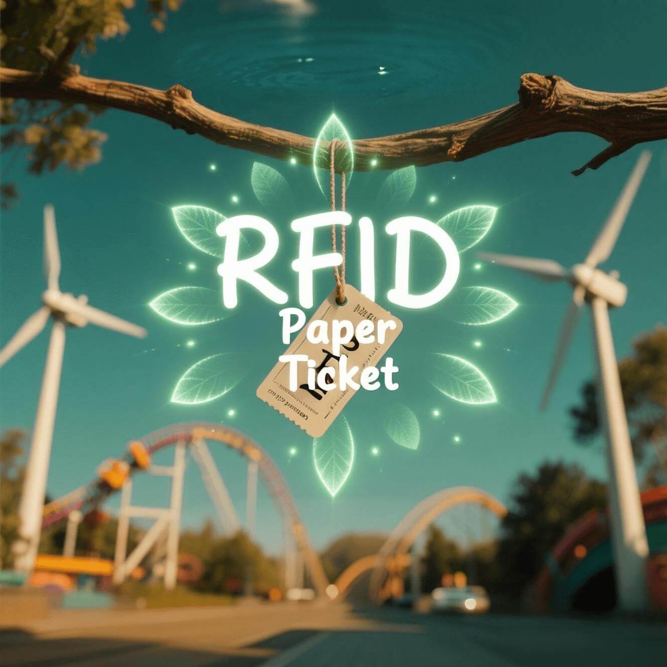 How RFID Paper Tickets Make Theme Parks Greener？ - MTOB RFID