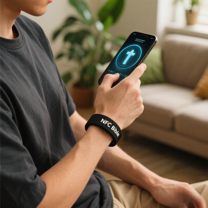 Beyond Traditional Reading With Smart NFC Daily Bible Devotion - MTOB RFID