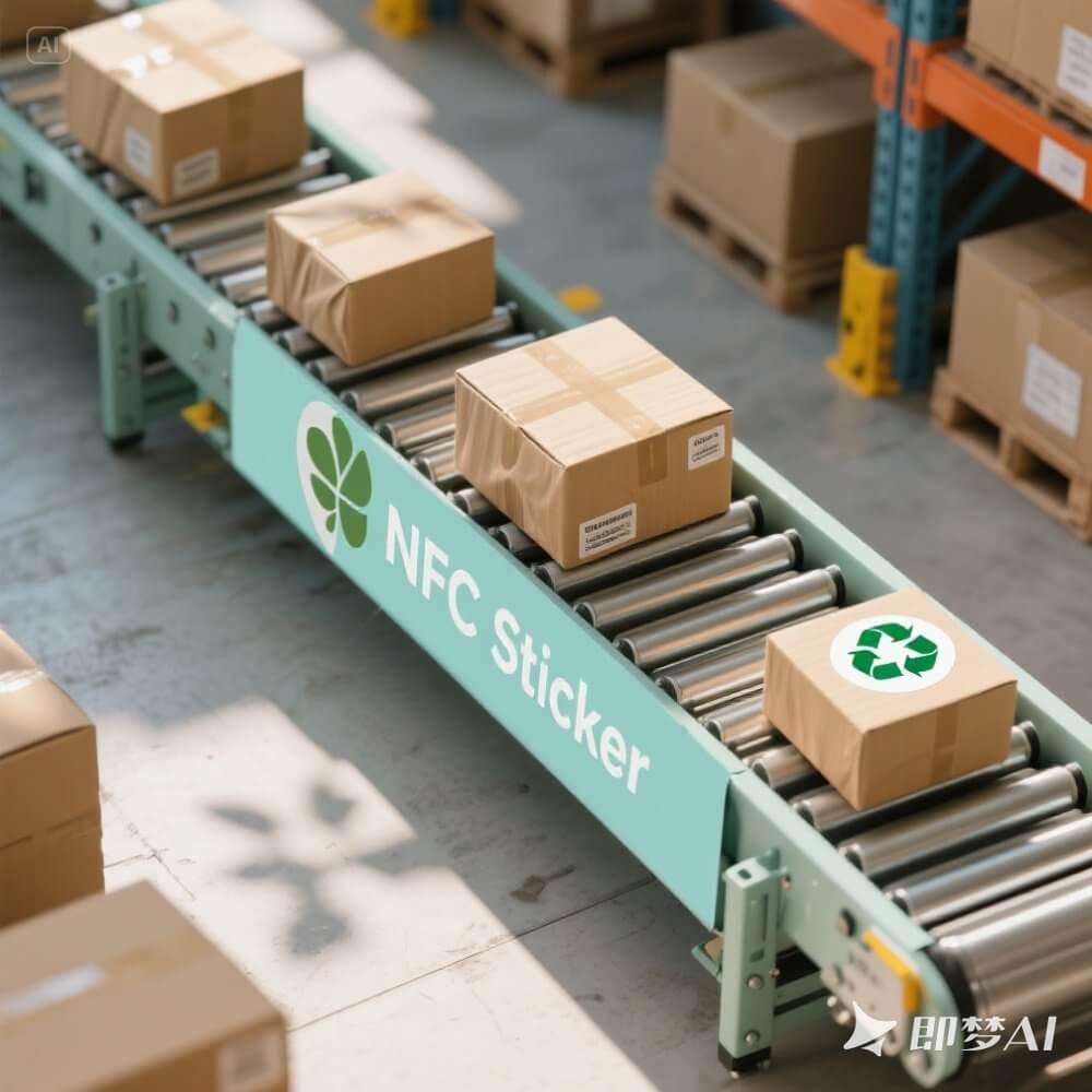NFC Sticker Enables Green Logistics With Recyclable Low Carbon Tracking ...