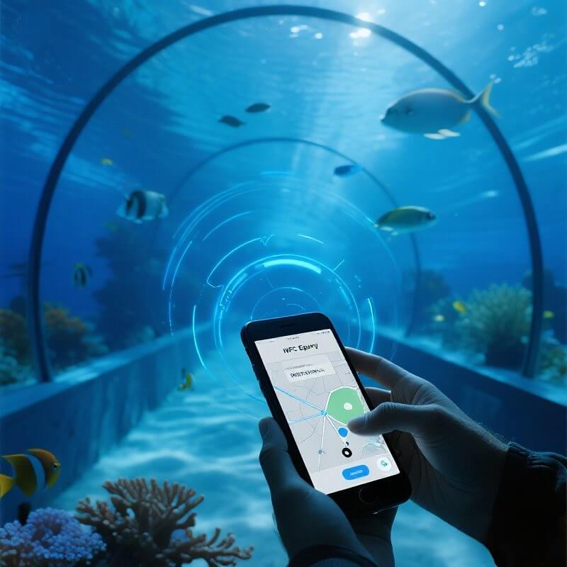 New Era Of Underwater Interaction With NFC Epoxy Tags Solution - MTOB RFID