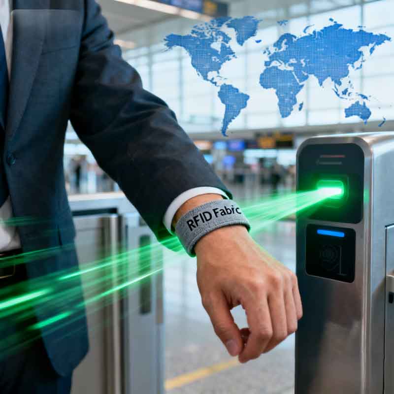 RFID Fabric Wristbands Redefine Cross-Border Worker Identity Management ...