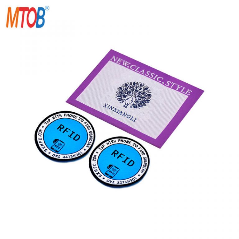 Custom NFC Garment Tags Sew-On/Iron-On NTAG215 Cloth Patches